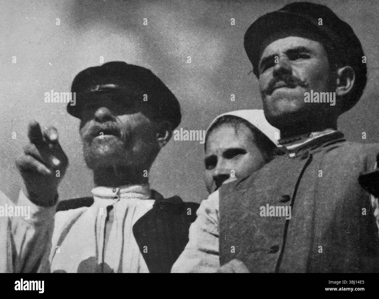 Scene from a Russian silent movie, Russia 1920s Stock Photo - Alamy