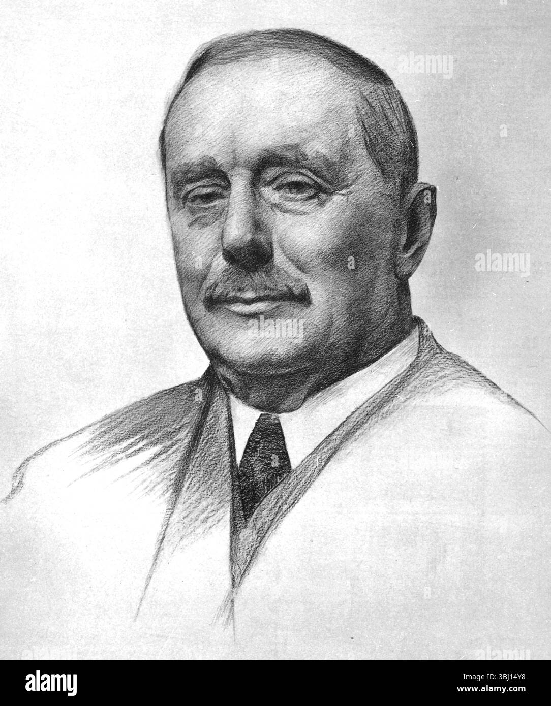 English writer H.G. Wells, drawing portrait, 1934 Stock Photo - Alamy