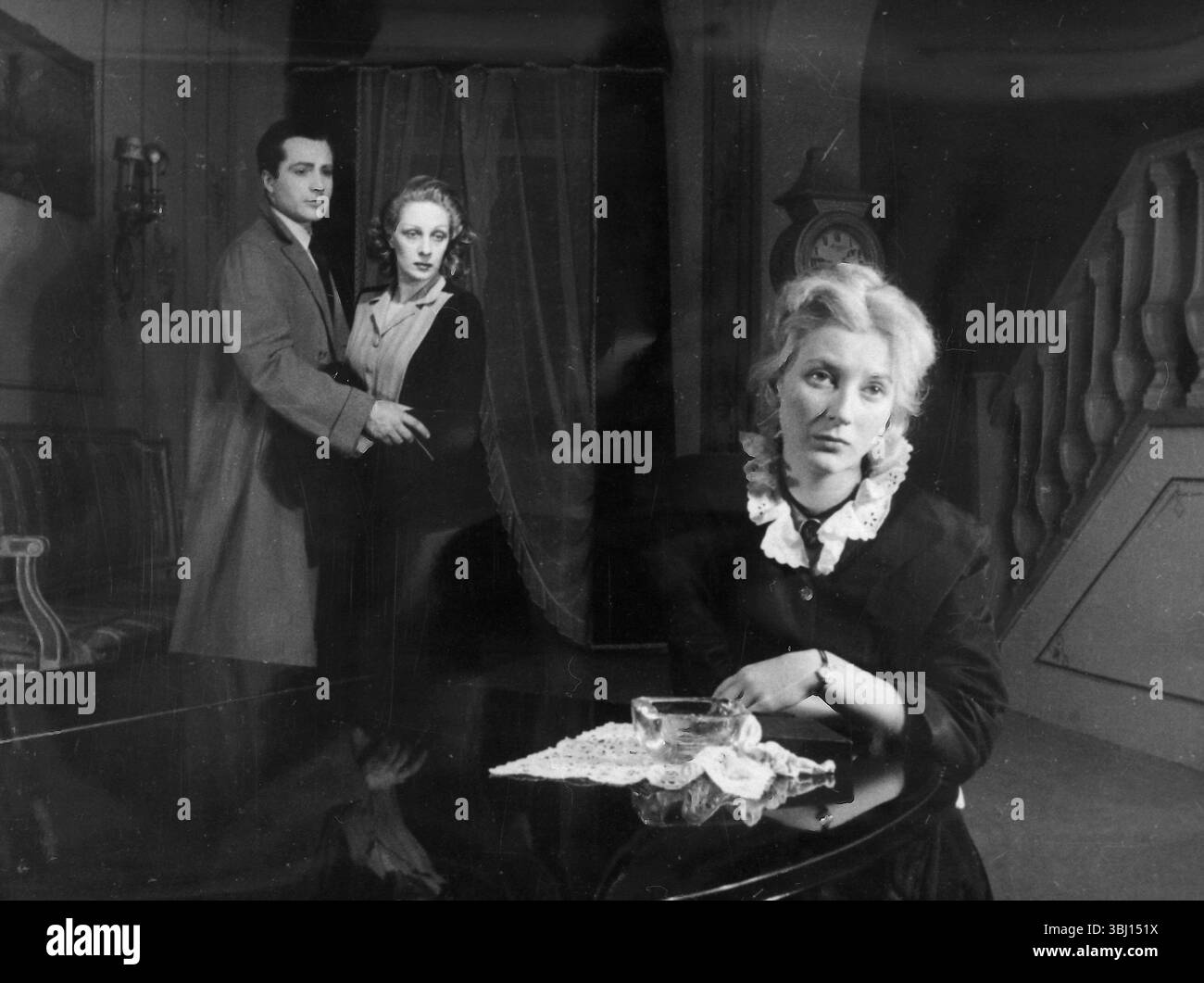 Scene from an Italian B-movie from the 1950s Stock Photo - Alamy