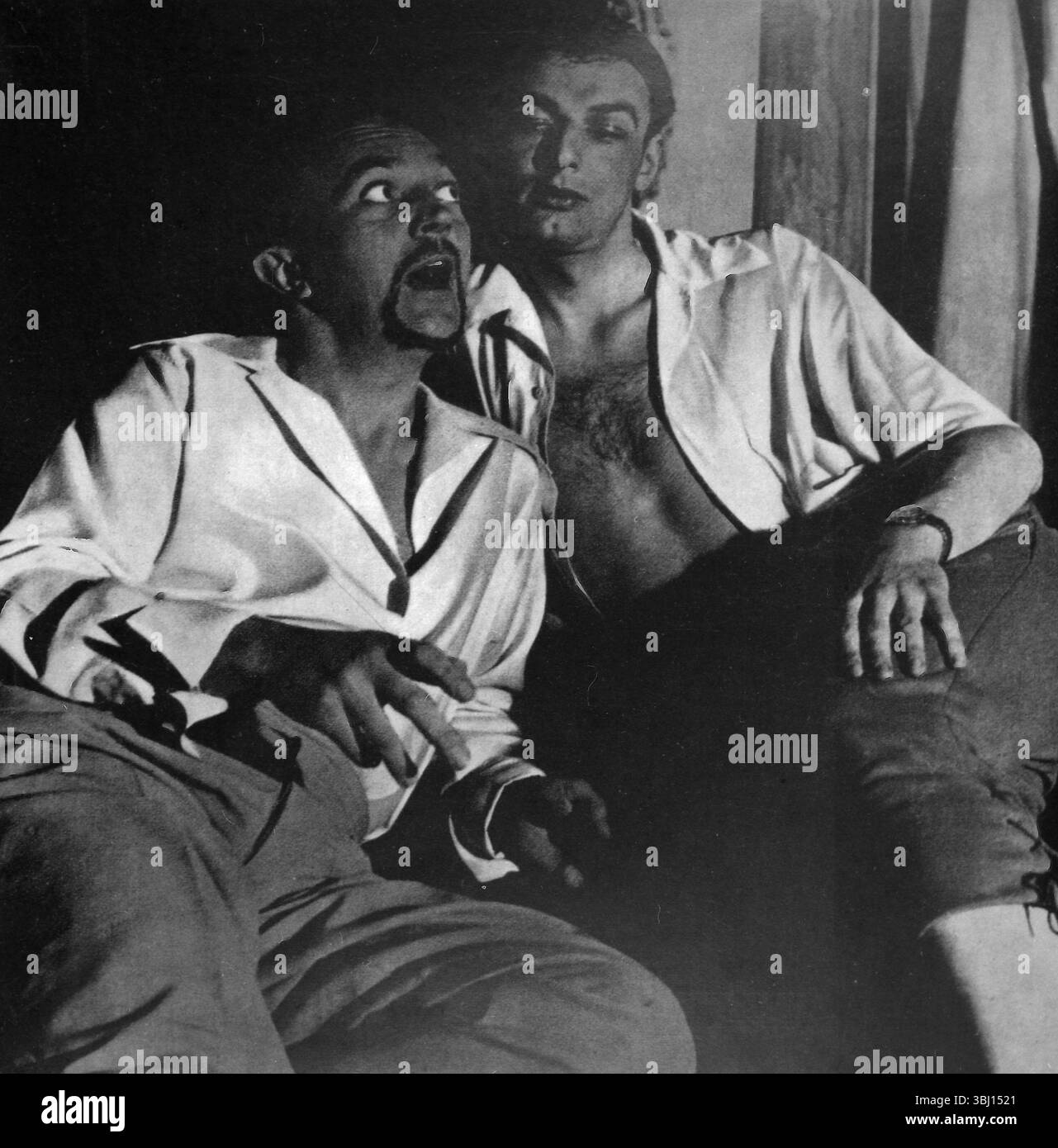 Scene from the play Volpone, 1955 Stock Photo - Alamy