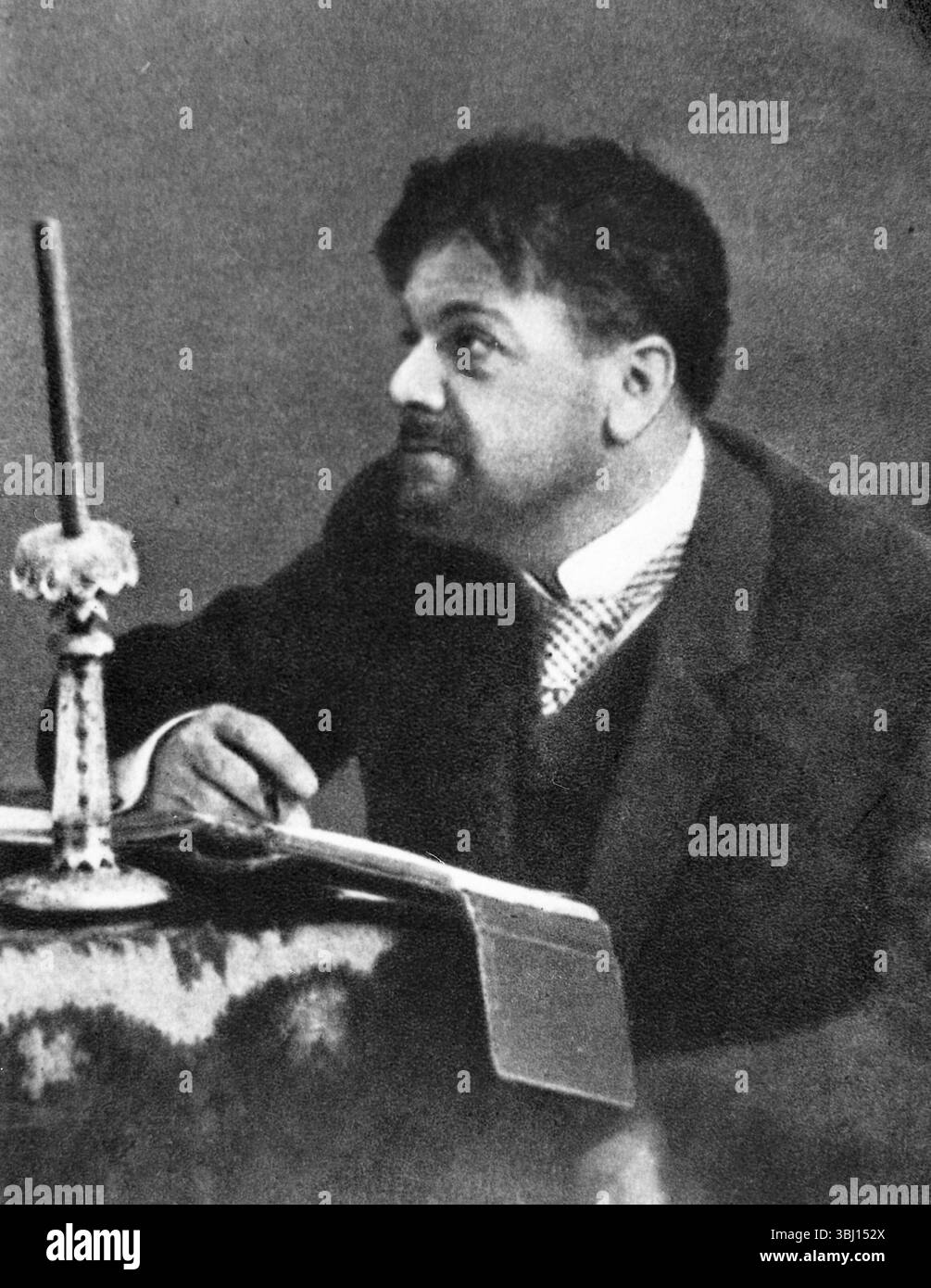 Russian stage actor Vasily Luzhsky in a scene from Anton Chekhov's play ...