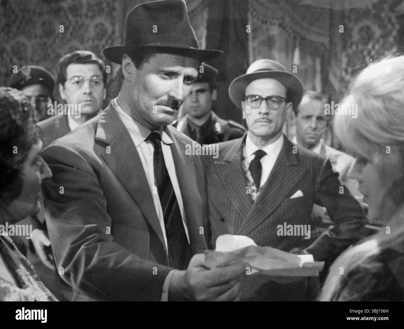 Italian actor and film director Pietro Germi in the movie The Facts of Murder, Italy 1959 Stock ...