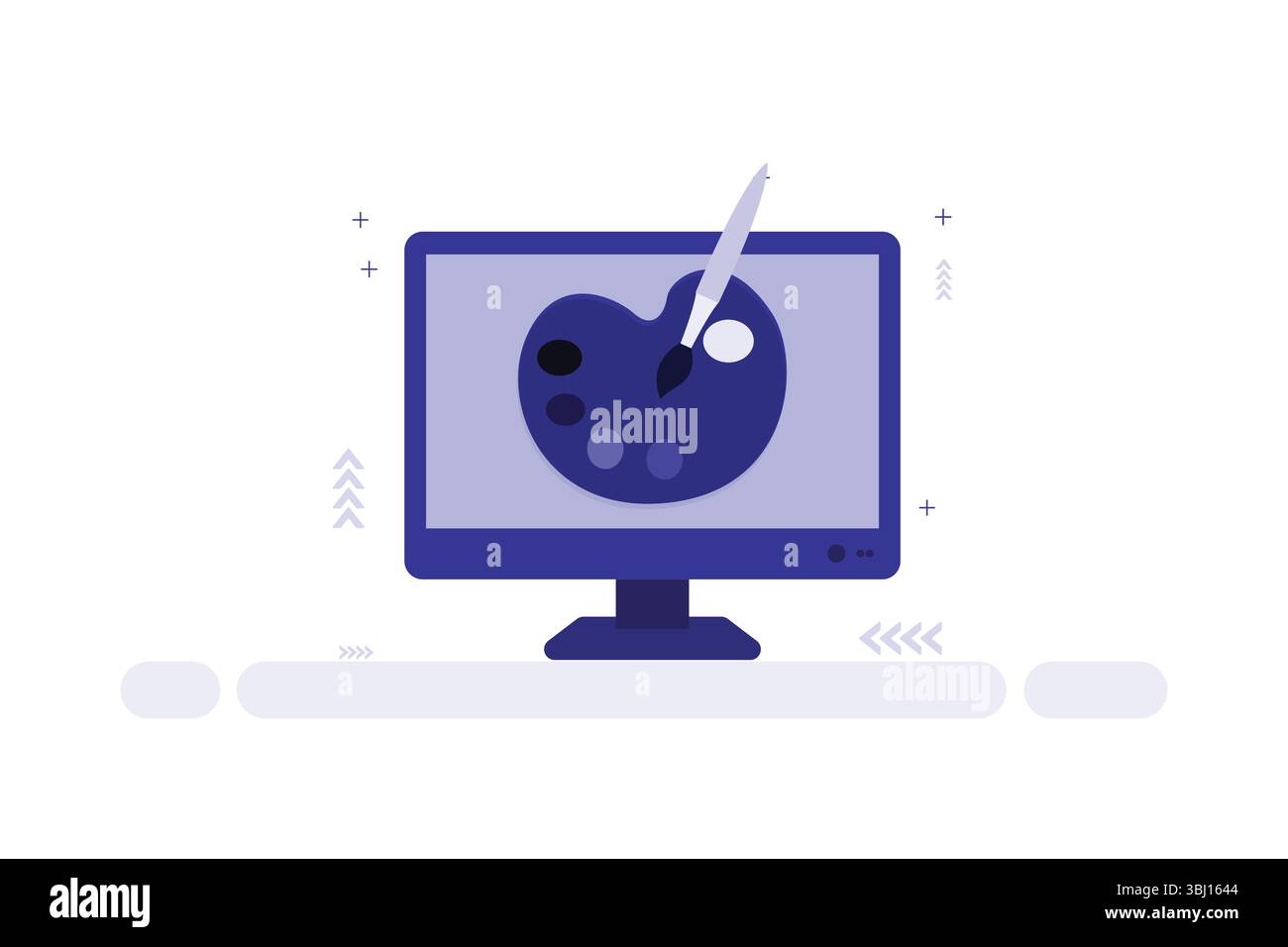 Painters setup Stock Vector Images - Alamy