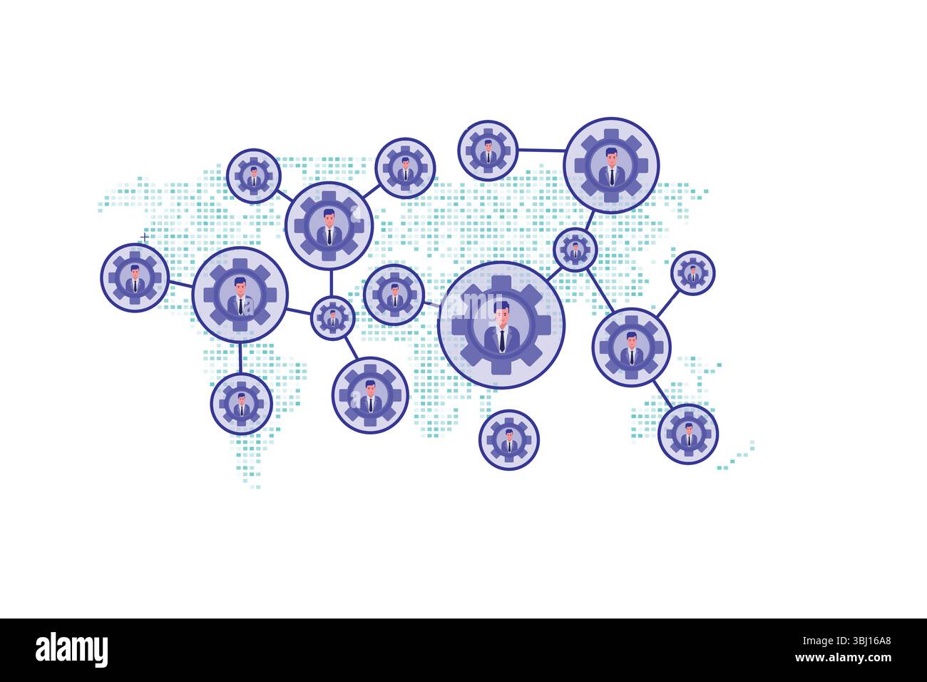 Network diagram hi-res stock photography and images - Alamy