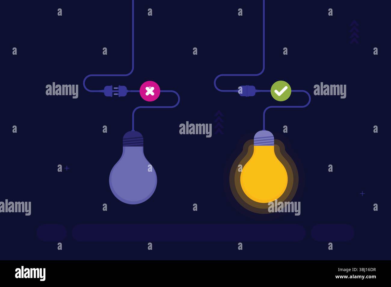 Electrical issue Stock Vector Images - Alamy