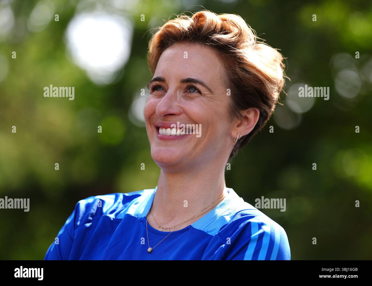 England's Vicky McClure during a training session at Champneys Tring ...