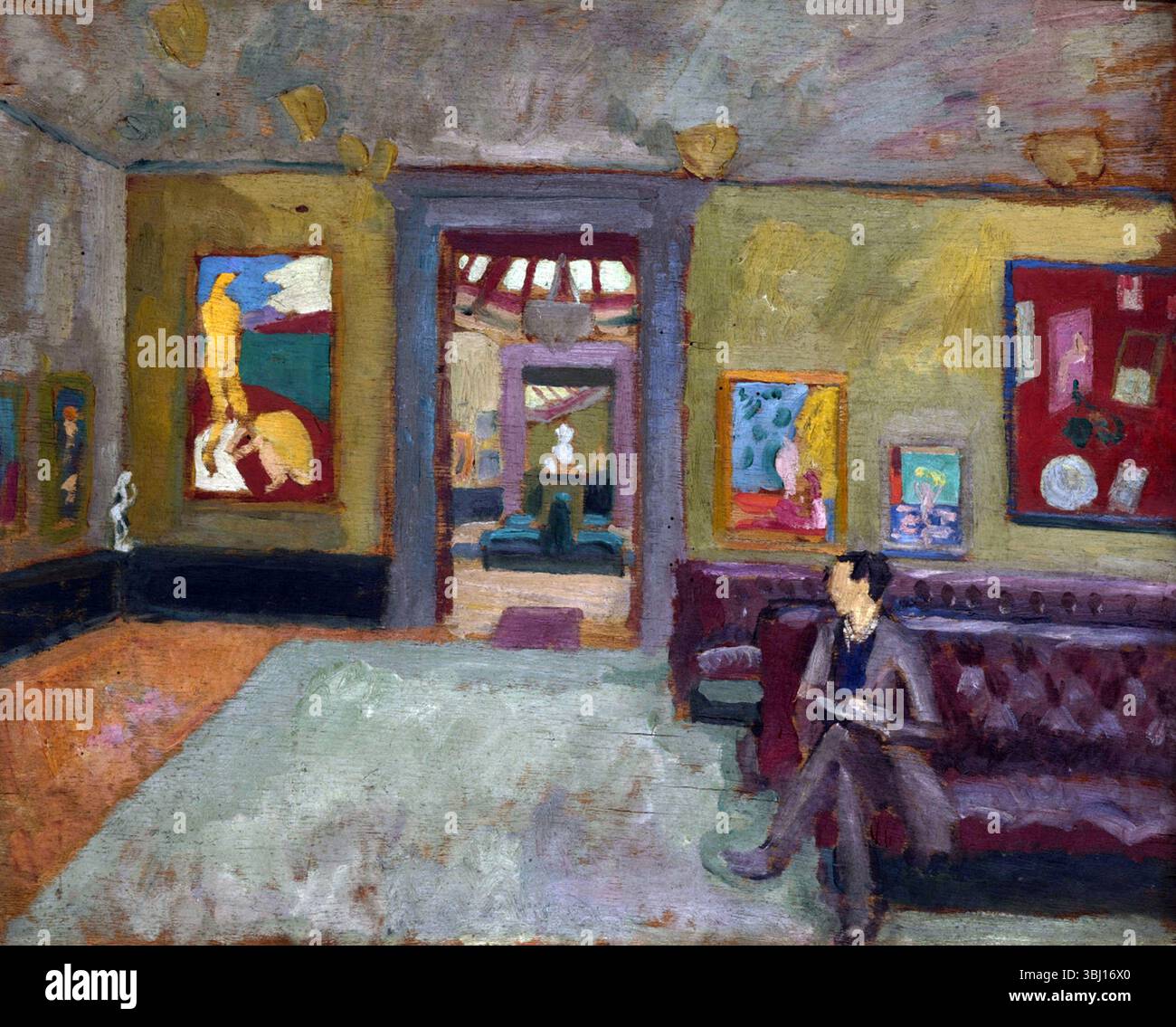 Roger Fry, The Matisse Room, Roger Fry (1866 - 1934 Stock Photo - Alamy