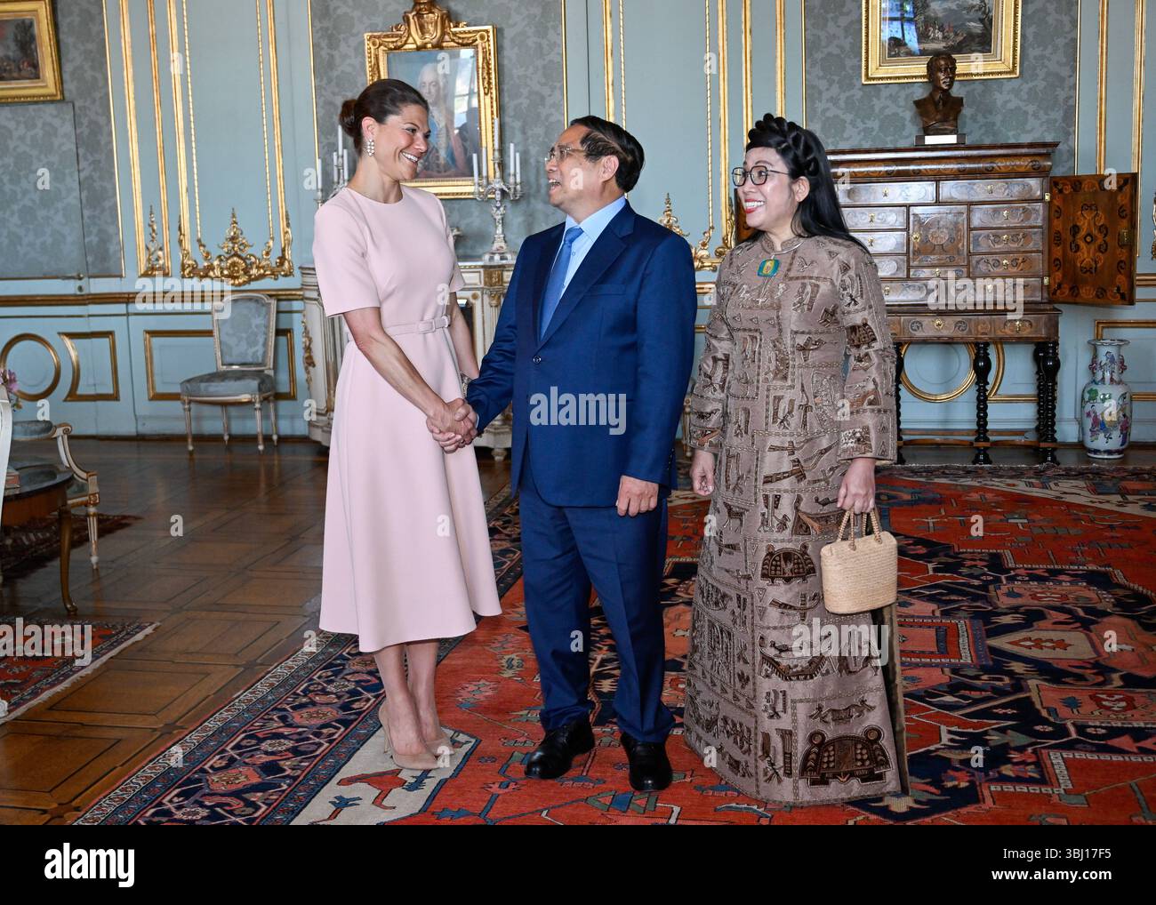 Stockholm, Sweden. 12th June, 2025. Crown Princess Victoria of Sweden ...