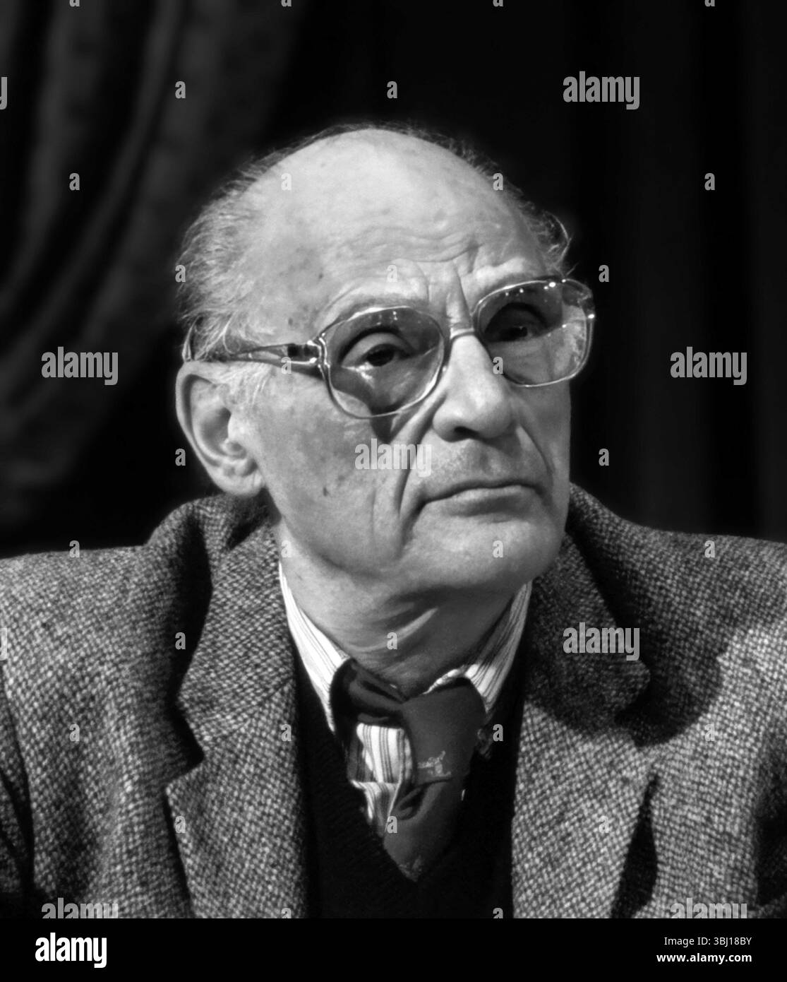 Arthur Miller. Portrait of the American playwright, Arthur Asher Miller ...