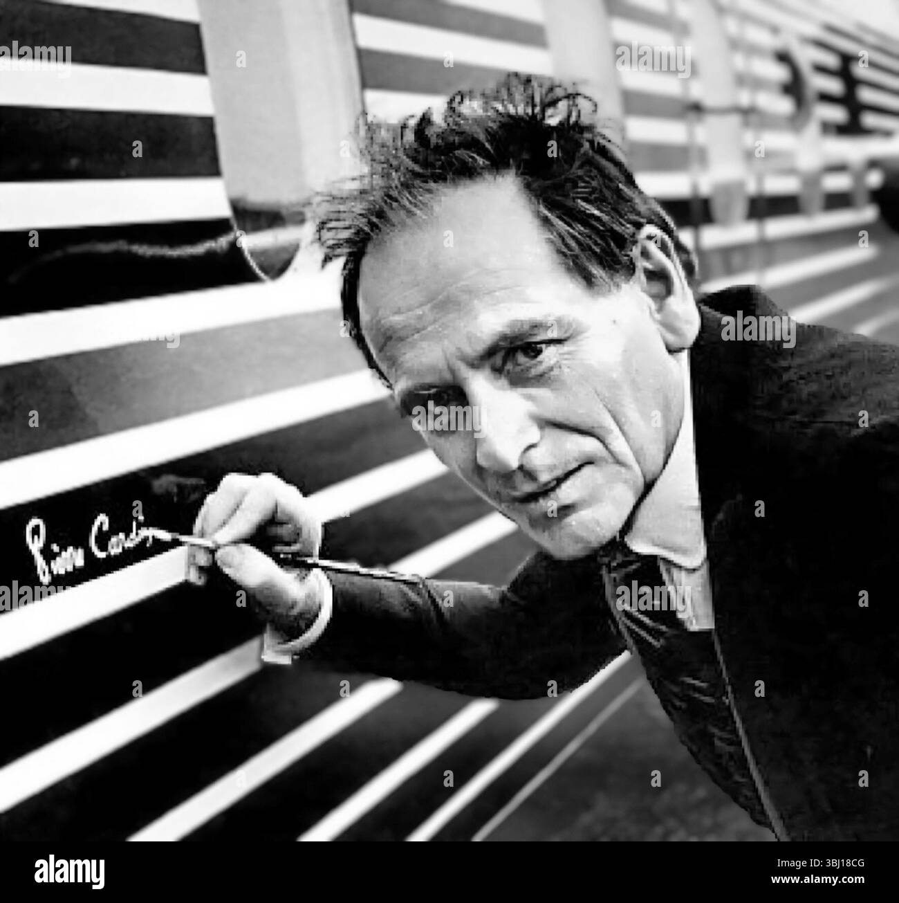 Pierre Cardin. Portrait of the French fashion designer, Pierre Cardin ...