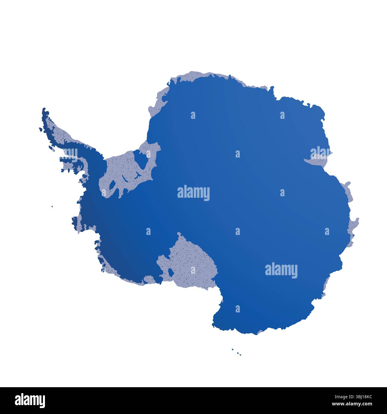 Map of Antarctica, sign silhouette. World Map Globe. Vector ...
