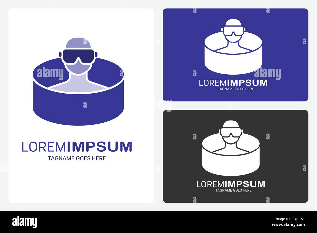 Digital experience logo Stock Vector Images - Alamy