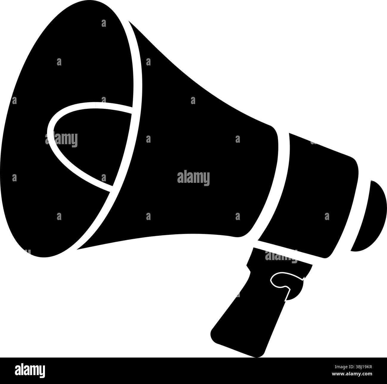 Marketing announce megaphone Stock Vector Images - Alamy