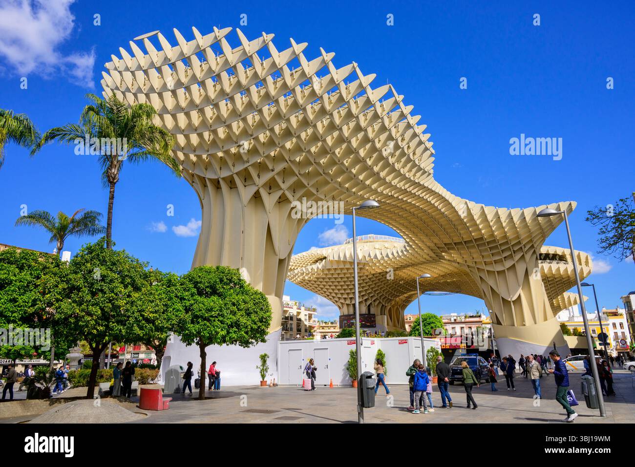 Setas de Sevilla or The Mushrooms of Seville is the largest wooden ...