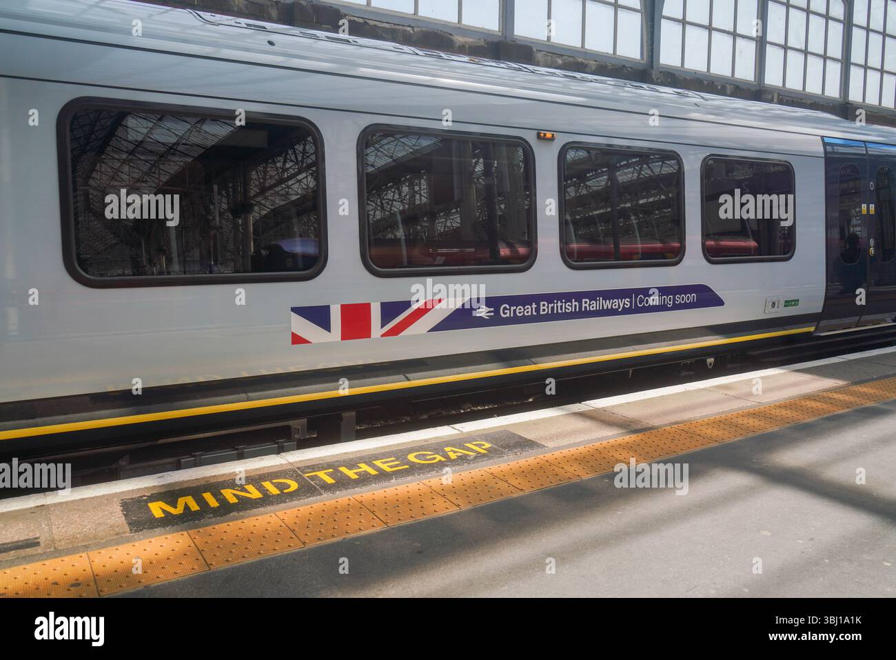London, UK. 12 June 2025. Great British Railways logo appears on a ...