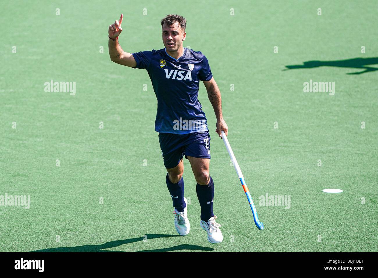 AMSTERDAM, NETHERLANDS - JUNE 12: Tomas Domene of Argentina celebrates ...
