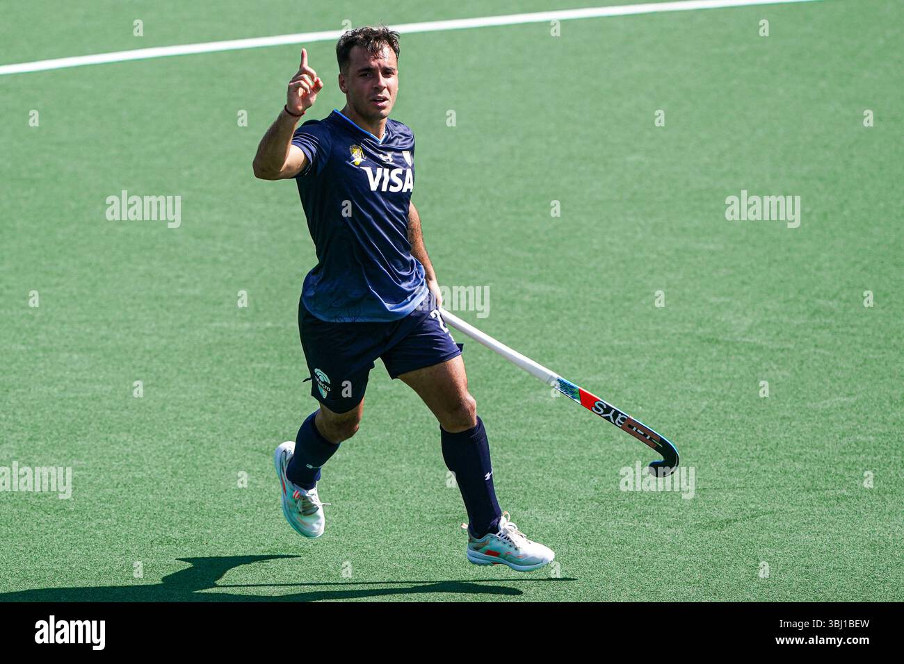 AMSTERDAM, NETHERLANDS - JUNE 12: Tomas Domene of Argentina celebrates ...