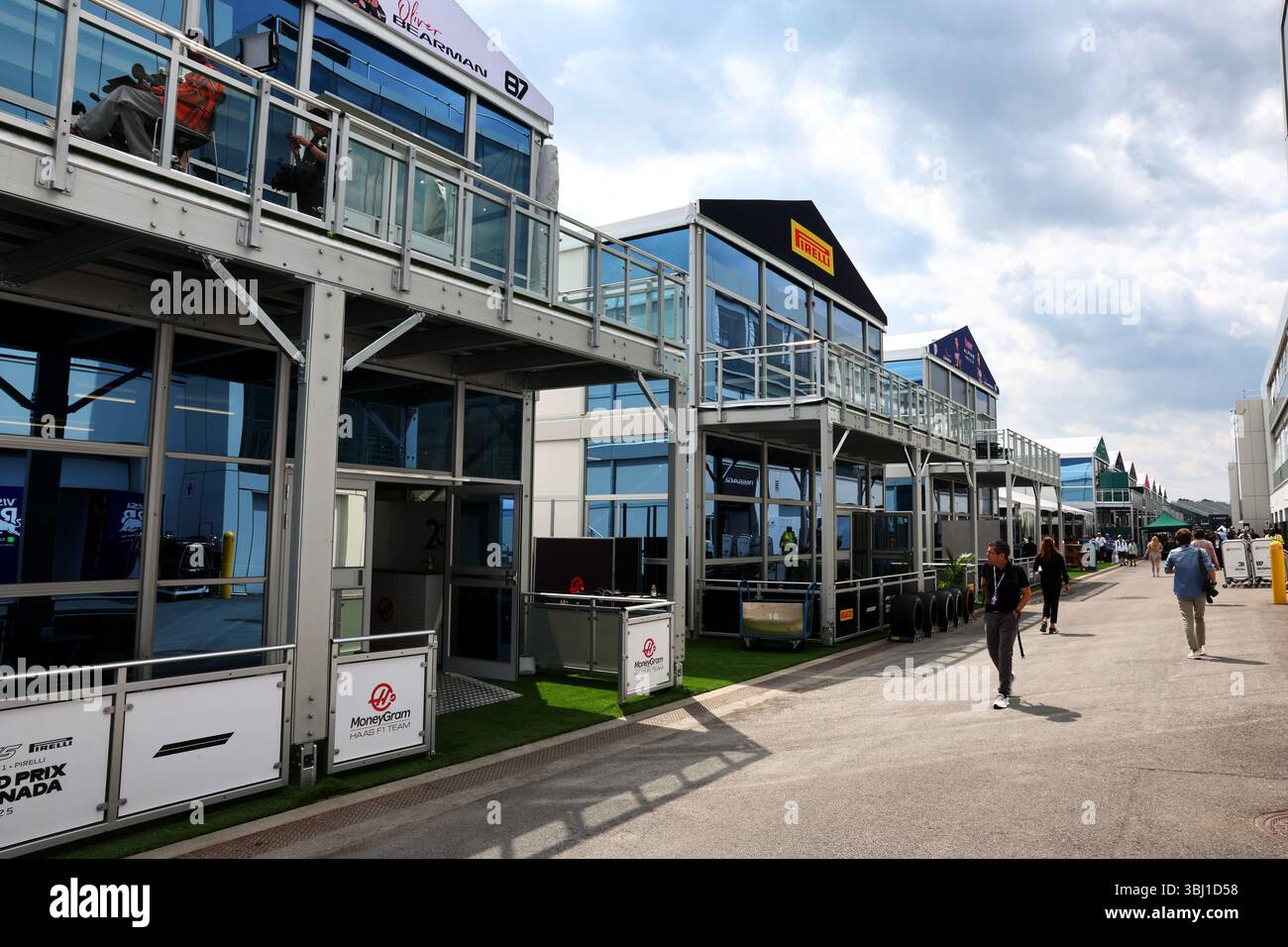 Montreal, Canada. 12th June, 2025. Paddock atmosphere. 12.06.2025 ...