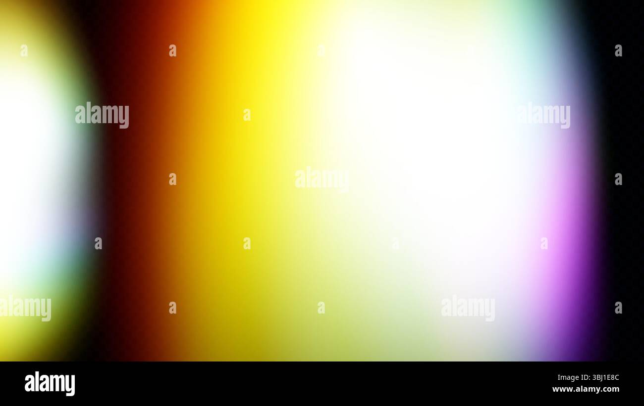 Retro film light leak effect with flare, grain and dust. Vintage photo ...