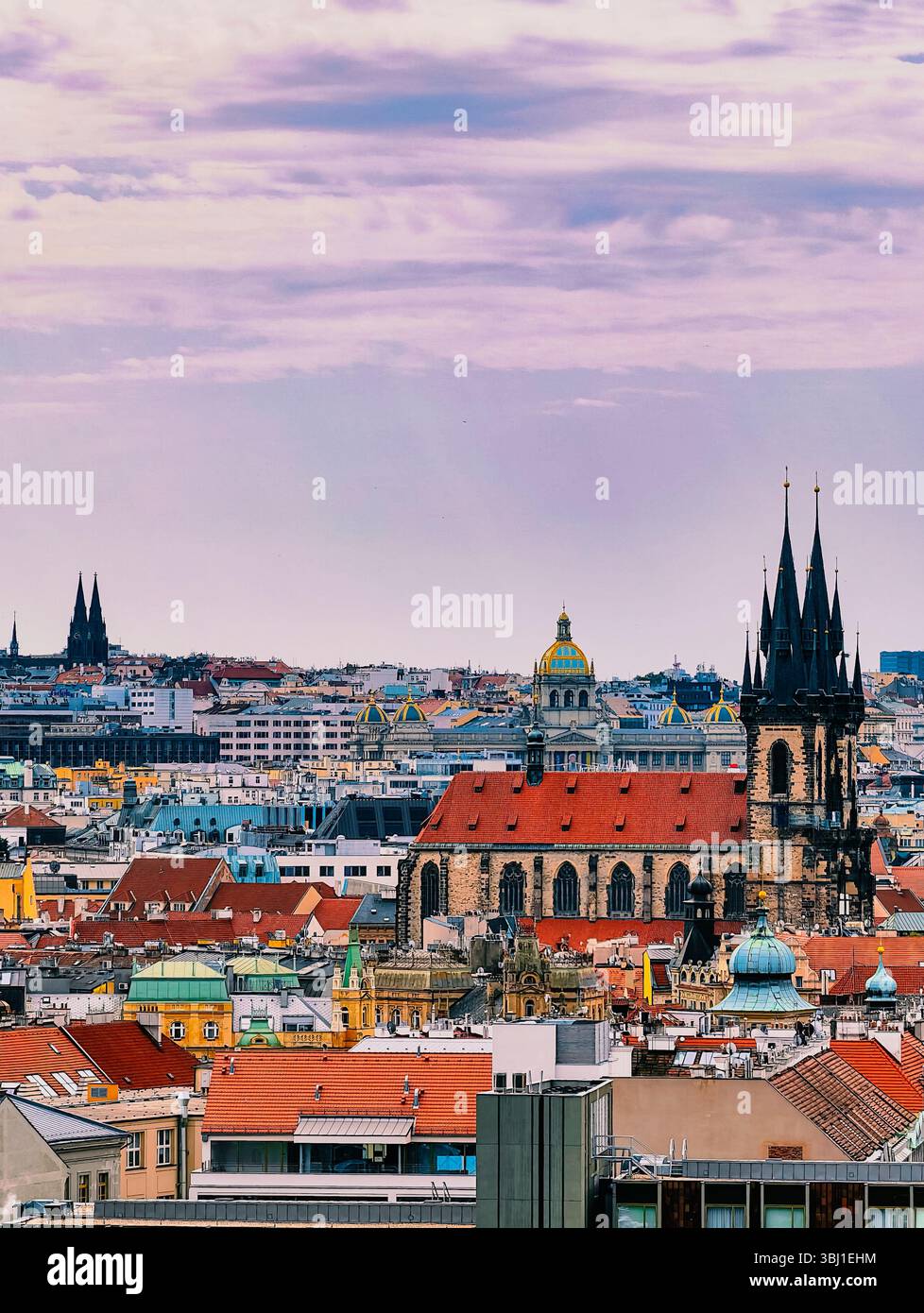 Charming view pragues rooftops hi-res stock photography and images - Alamy