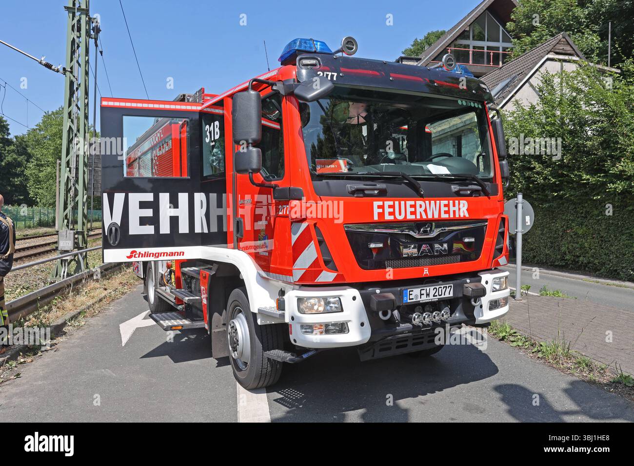 Tödlicher Bahnunfall An einem Bahnübergang mit Halbschranke ereignete ...