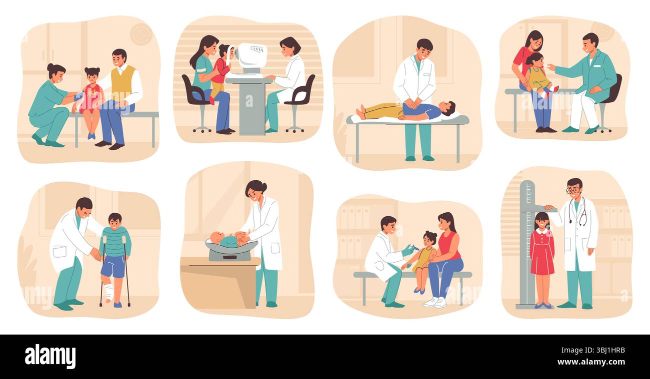 Child in hospital sick Cut Out Stock Images & Pictures - Alamy