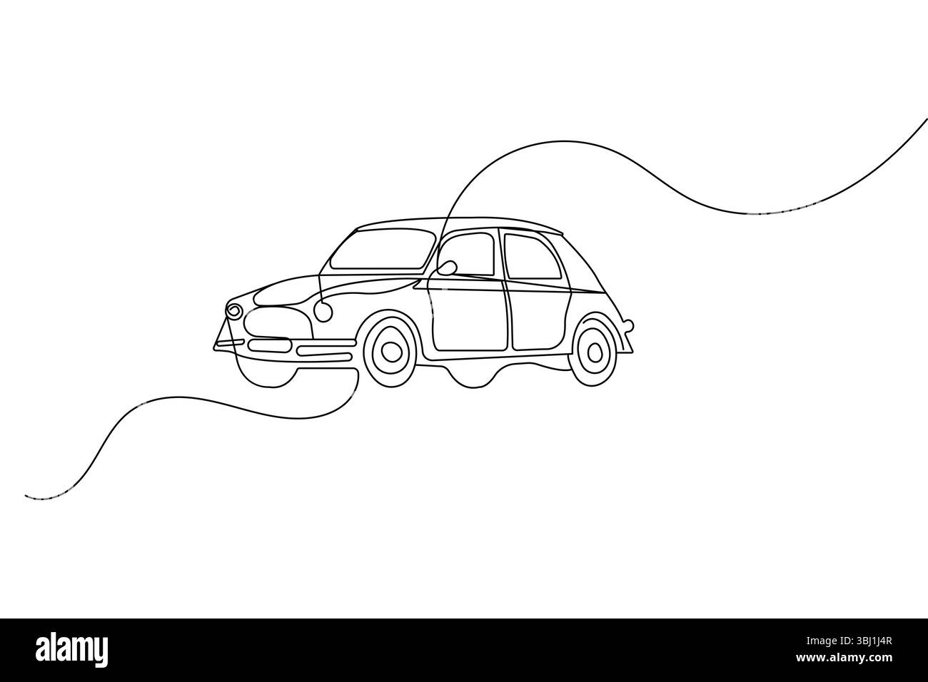 Car symbol minimalist line illustration Stock Vector Image & Art - Alamy