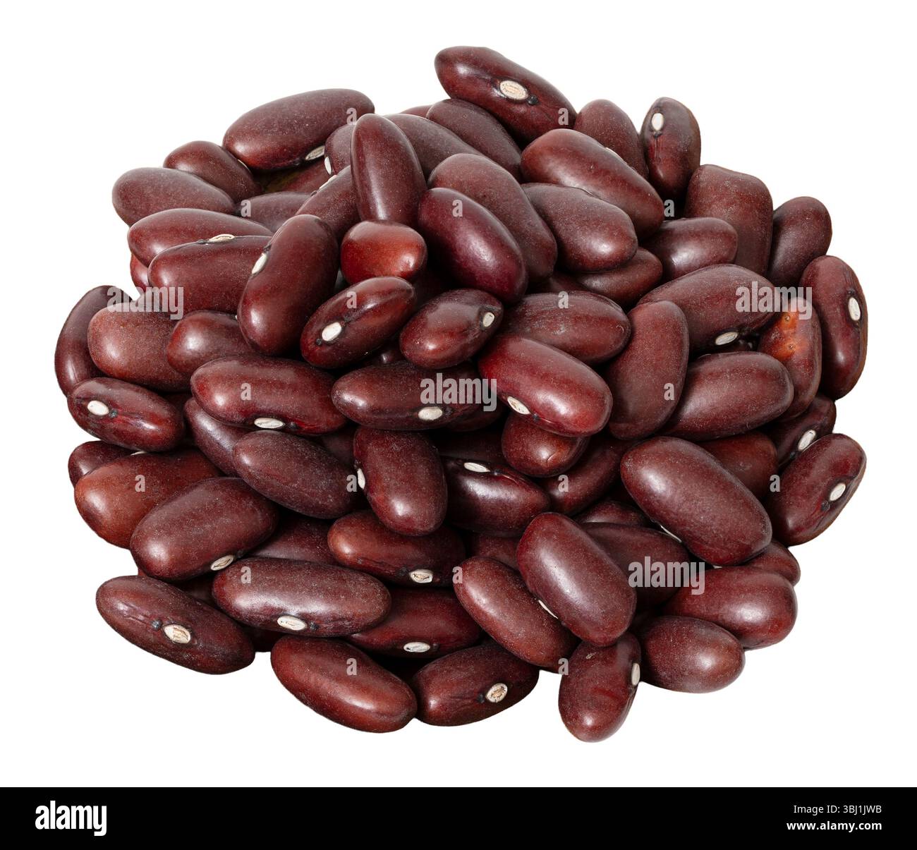 Heap kidney beans isolated Cut Out Stock Images & Pictures - Alamy