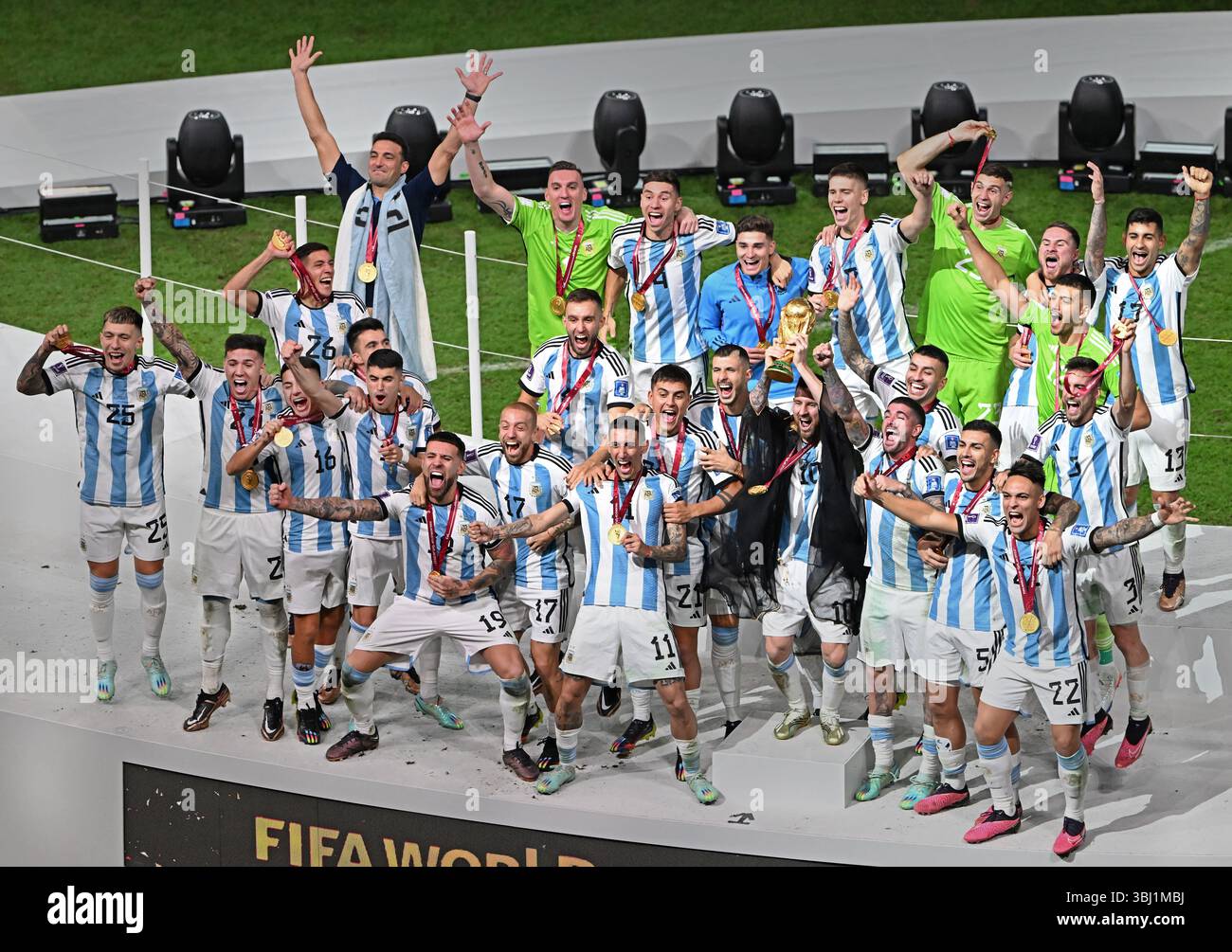 Messi world cup hi-res stock photography and images - Alamy