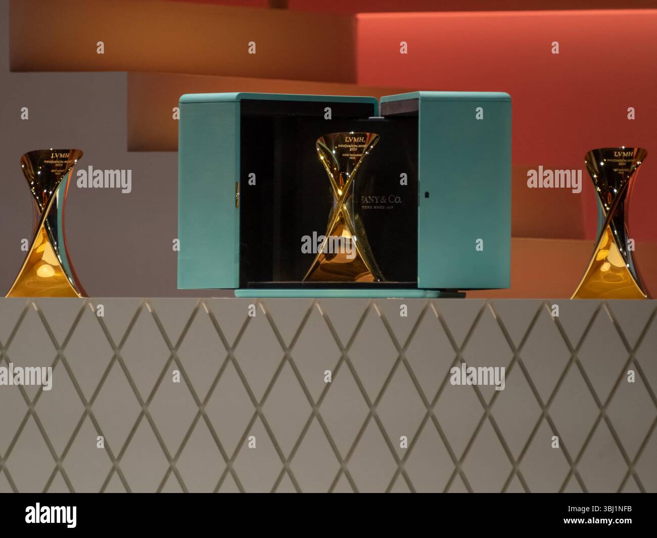 Paris, France. 12th June, 2025. Trophy during the LVMH Innovation Award ...