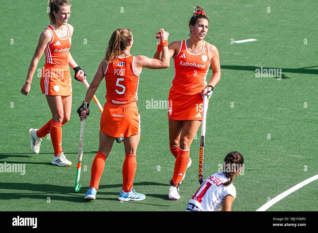 AMSTERDAM, NETHERLANDS - JUNE 12: Lisa Post of Netherlands, Frederique ...