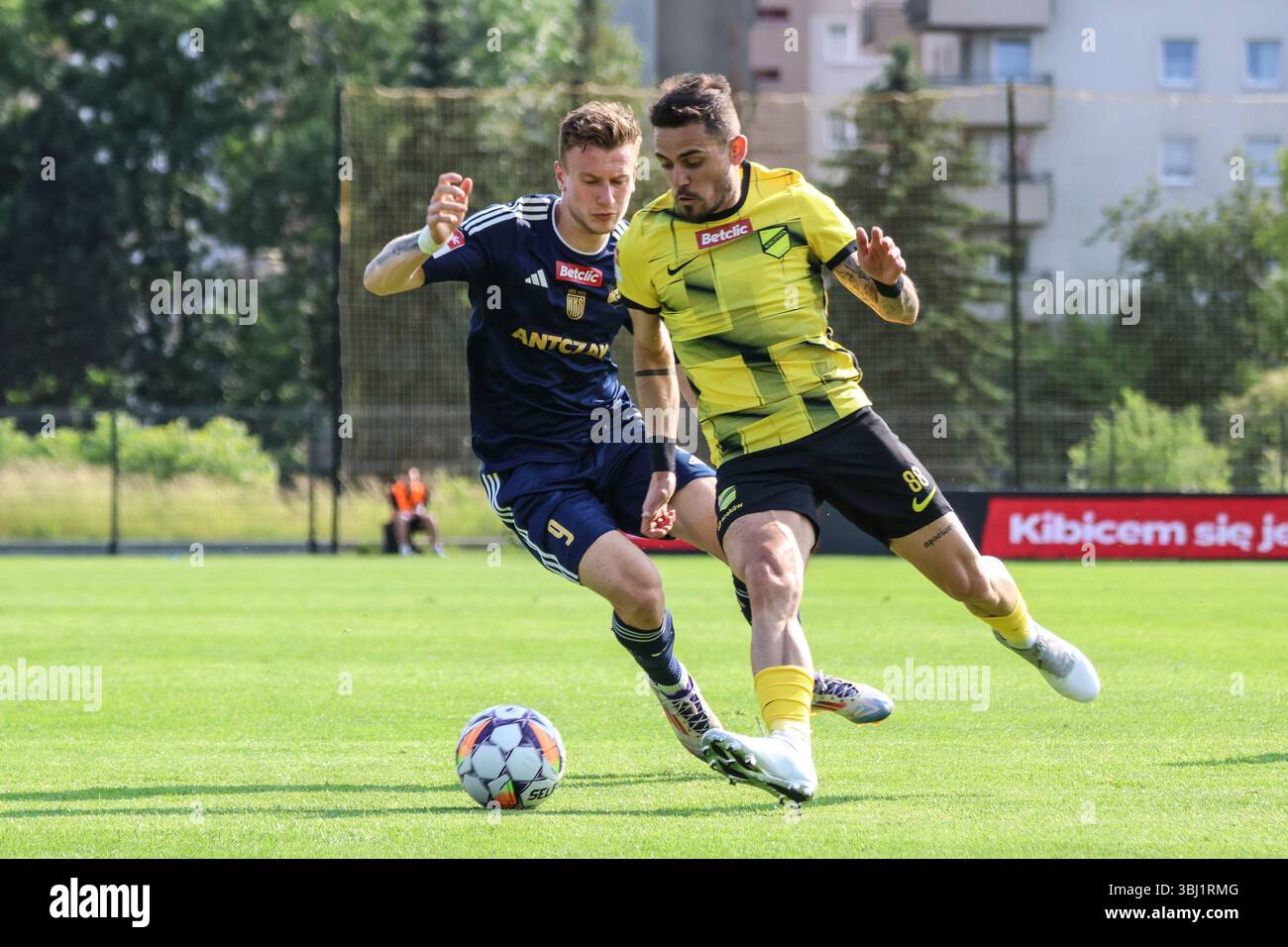 Krakow, Poland. 12th June, 2025. football 2024 2025 Betclic 2 Liga ...