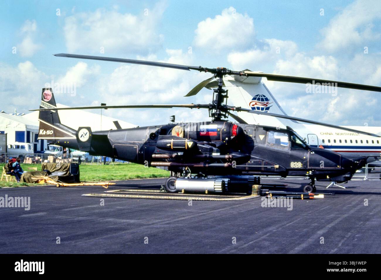 Kamov Ka-50 Black Shark, NATO reporting name Hokum A, Russian single ...