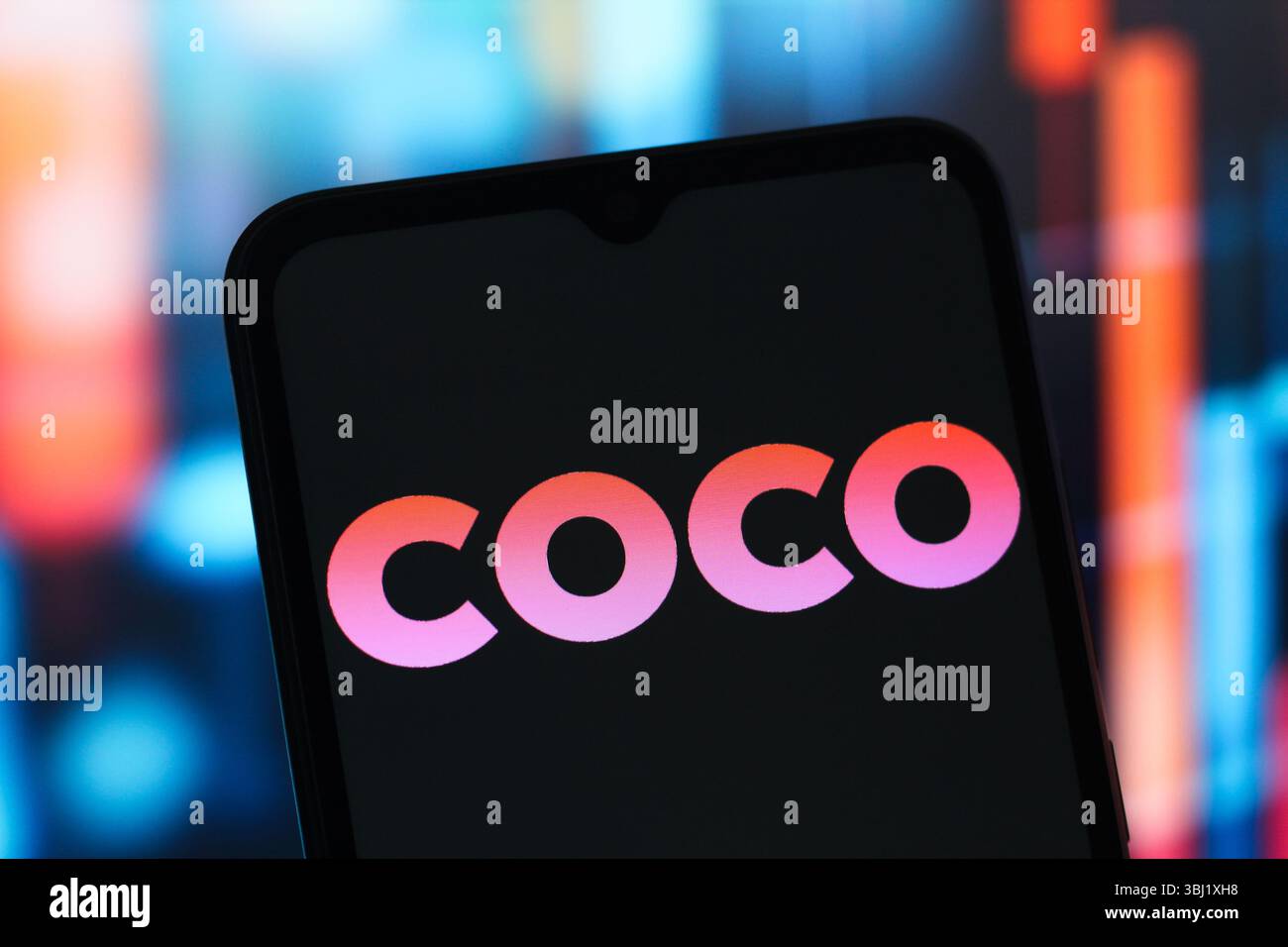 Canada. 12th June, 2025. In this photo illustration, the Coco Robotics ...