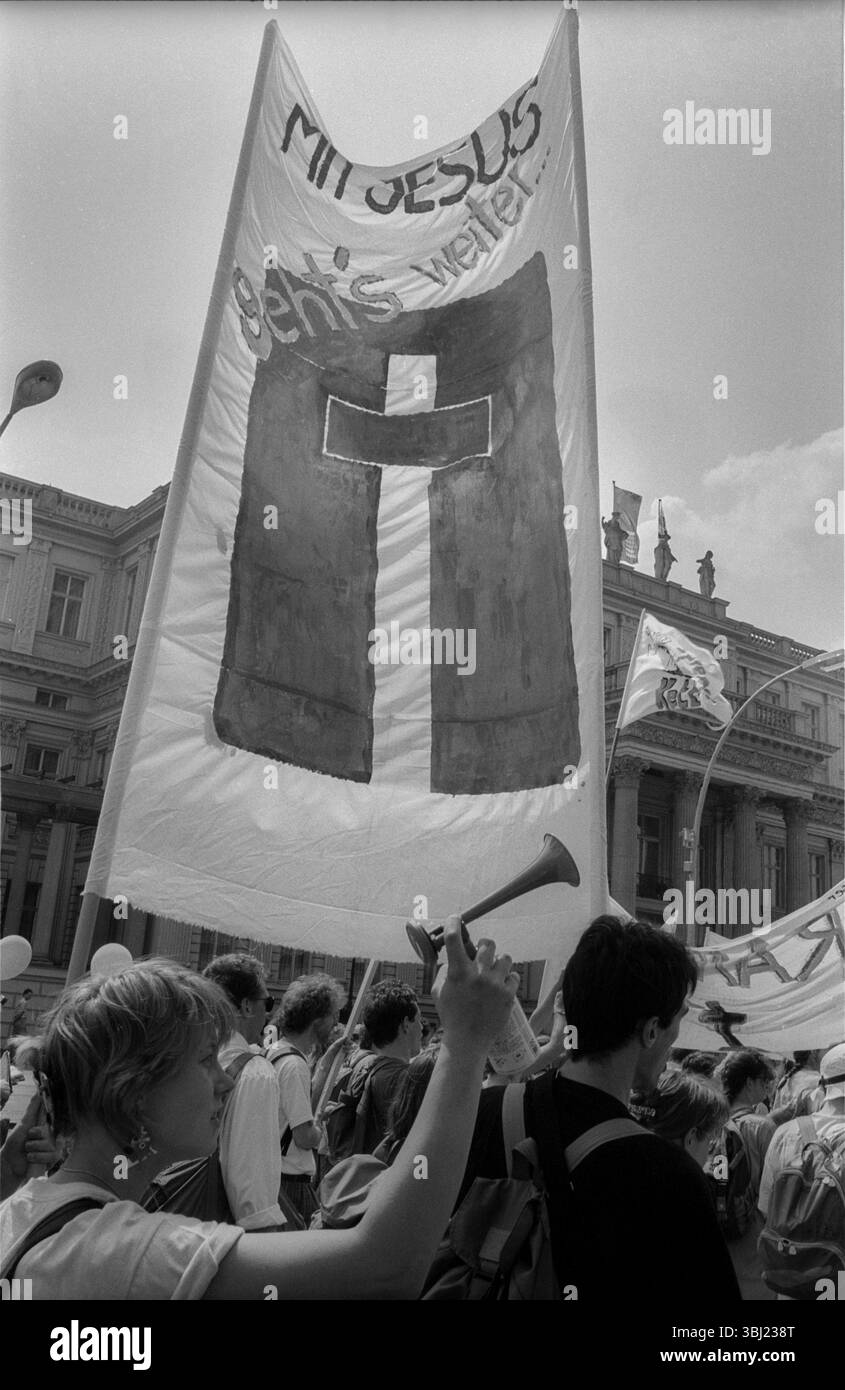 Church banners Black and White Stock Photos & Images - Alamy