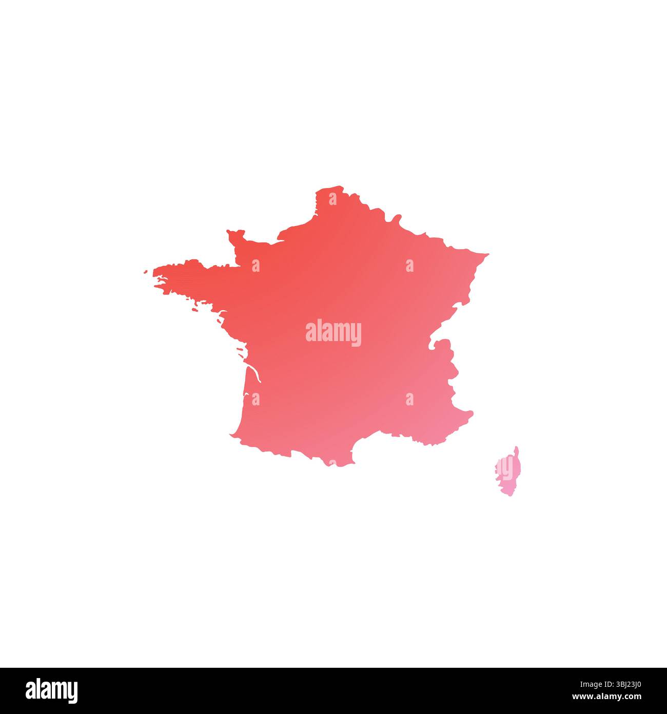 Map of France, sign silhouette. World Map Globe. Vector Illustration ...