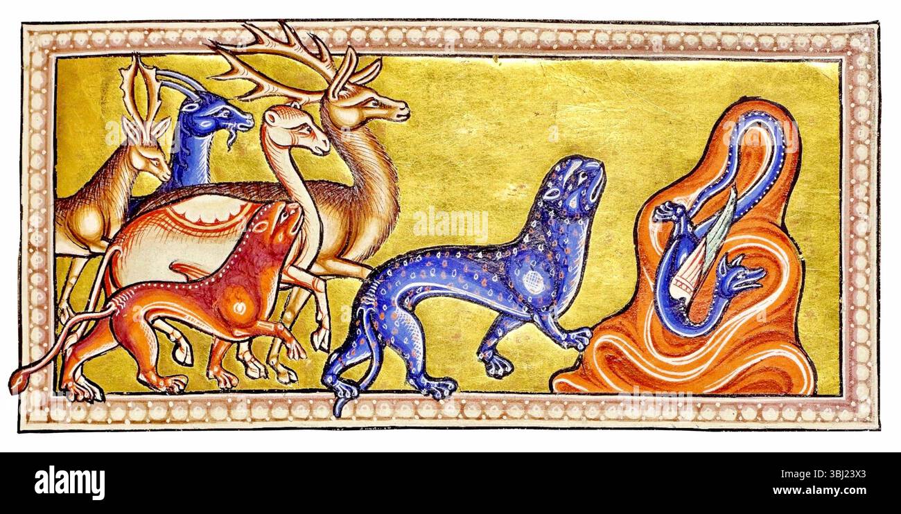 Medieval bestiary Cut Out Stock Images & Pictures - Alamy