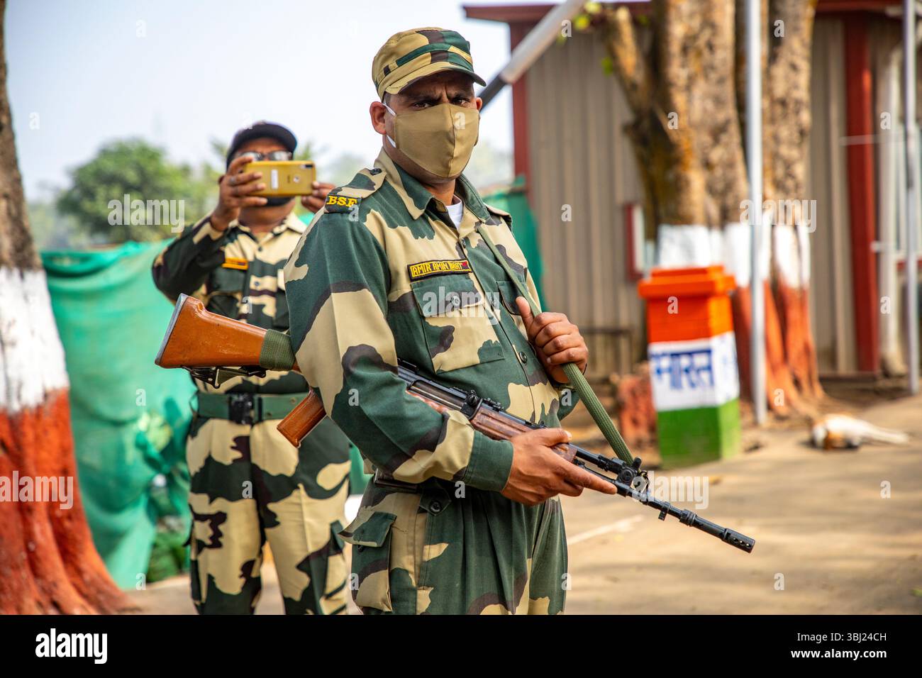 Border security force hi-res stock photography and images - Alamy