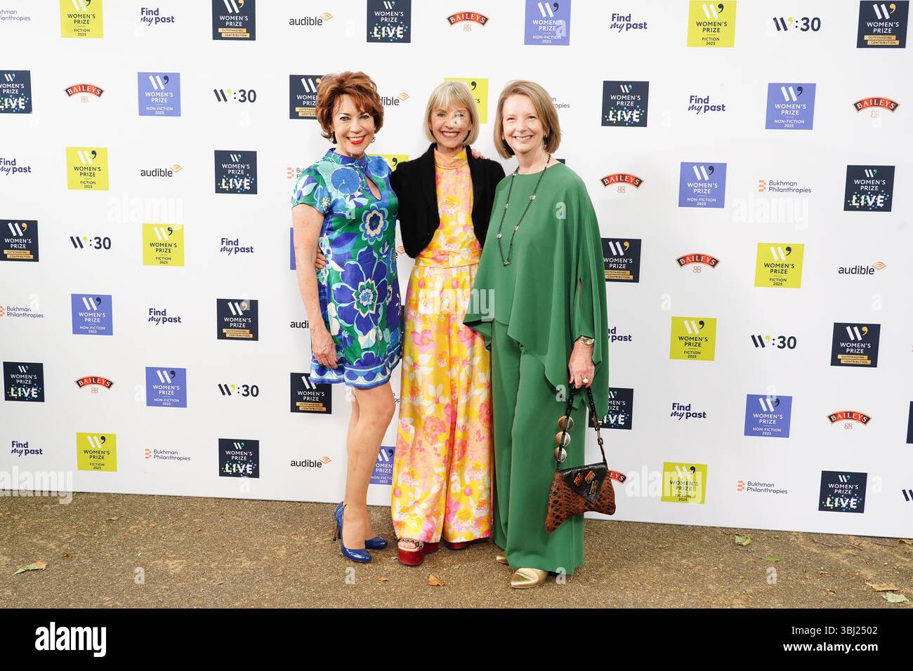 EDITORIAL USE ONLY Kathy Lette, Kate Mosse and Julia Gillard attend the ...