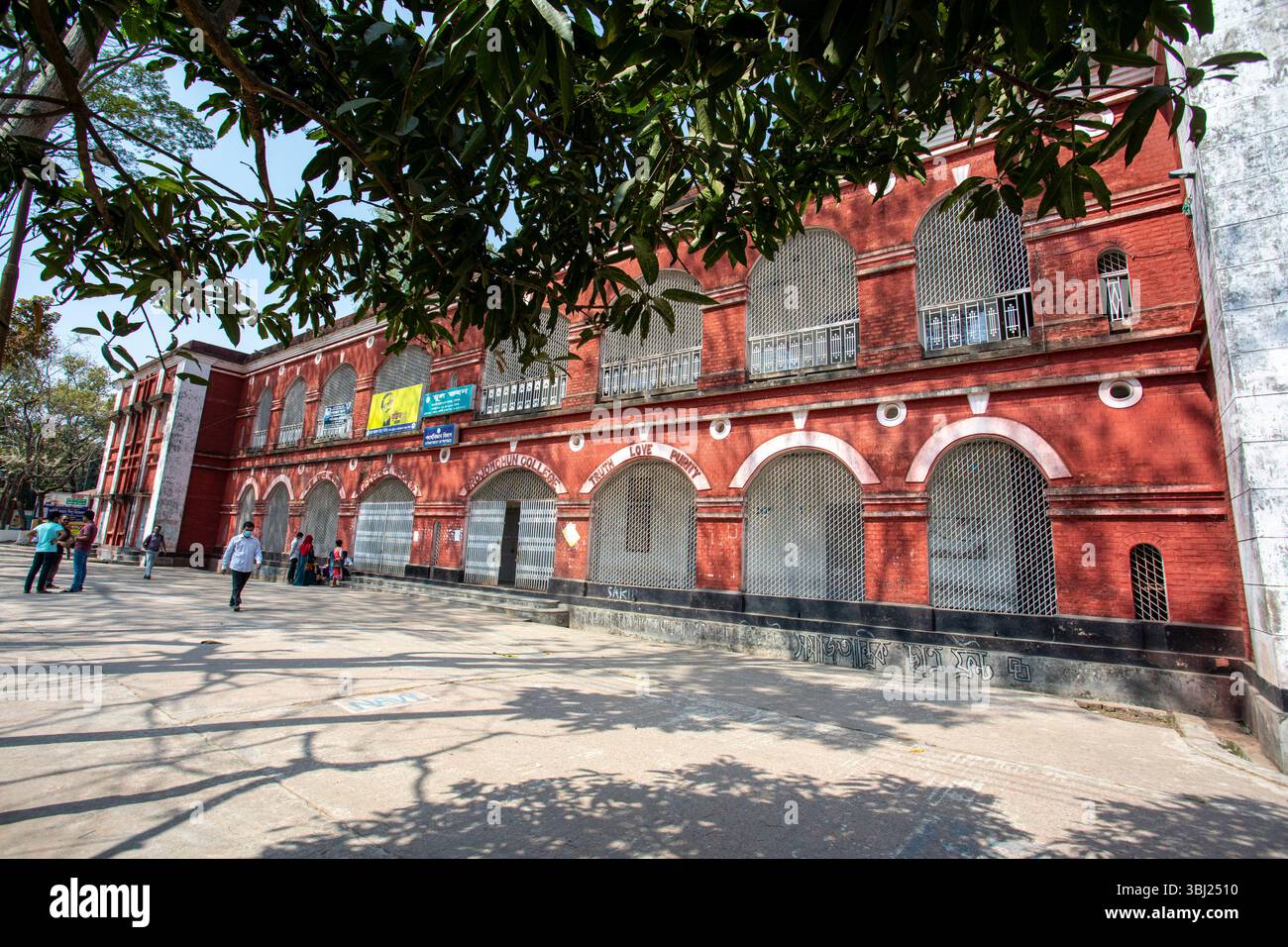 The iconic academic building of BM College in Barishal, a symbol of ...