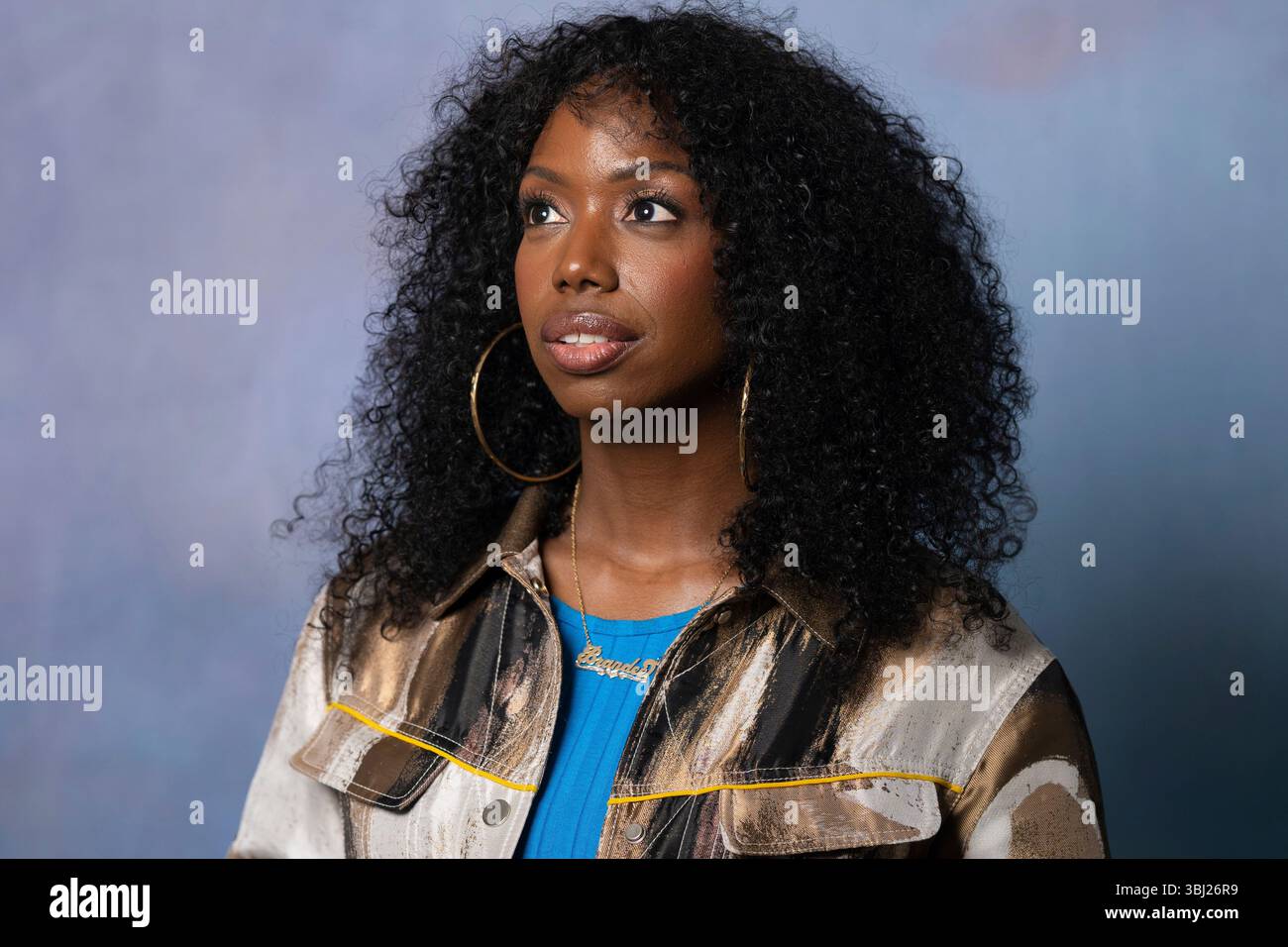 Brandee Younger poses for a portrait on Tuesday, June 3, 2025, in New ...