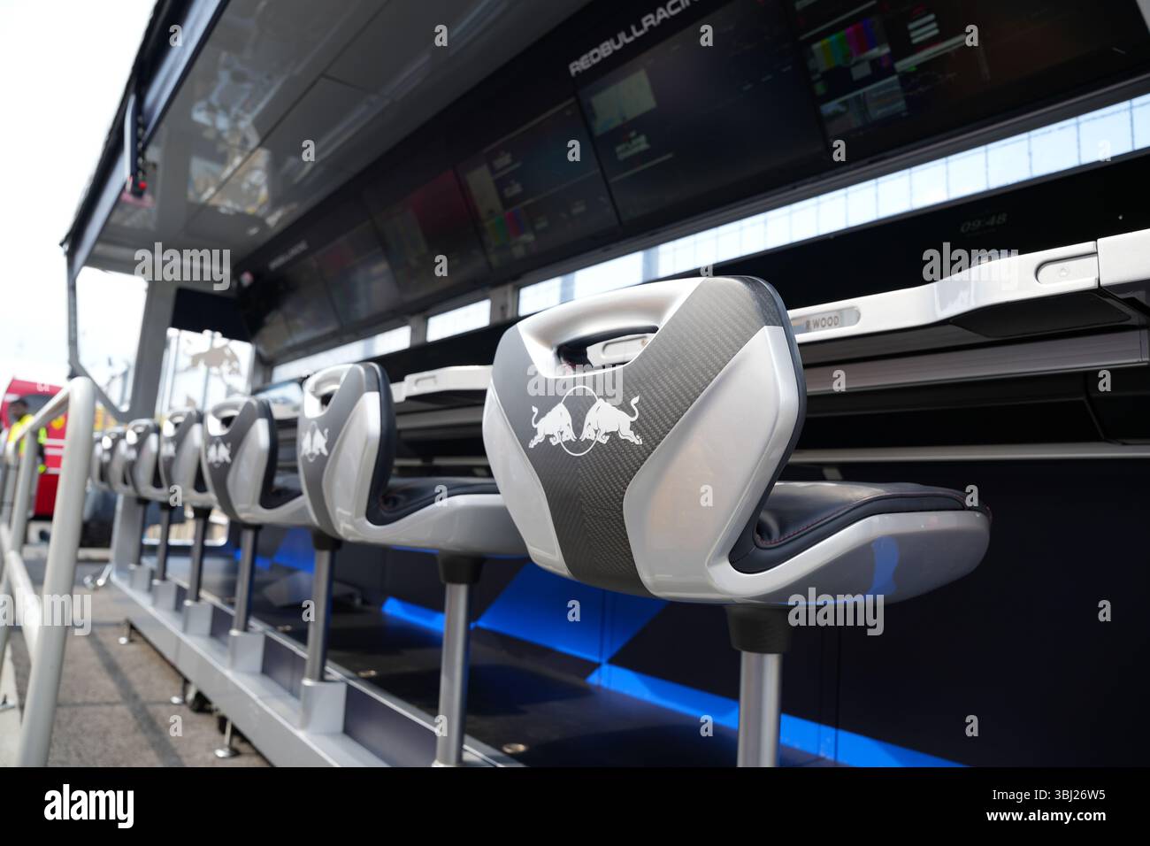 Montreal, Quebec, Canada – June 12, 2025: A close-up view of the Red ...