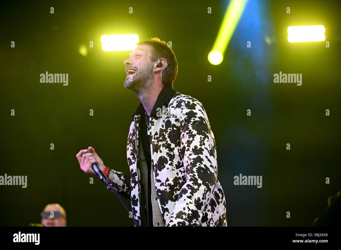 Tom Meighan Performing at Donny Fest 2025 , Doncaster, UK Stock Photo ...