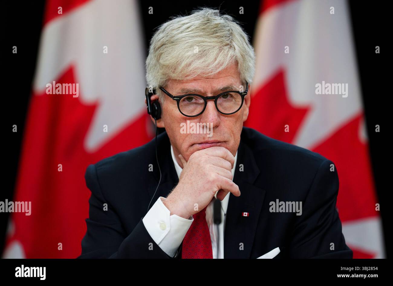 Ottawa, Canada. 12th June, 2025. Tim Hodgson, Minister of Energy and ...