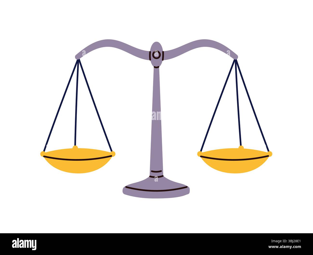 Traditional weighing scales Stock Vector Images - Alamy