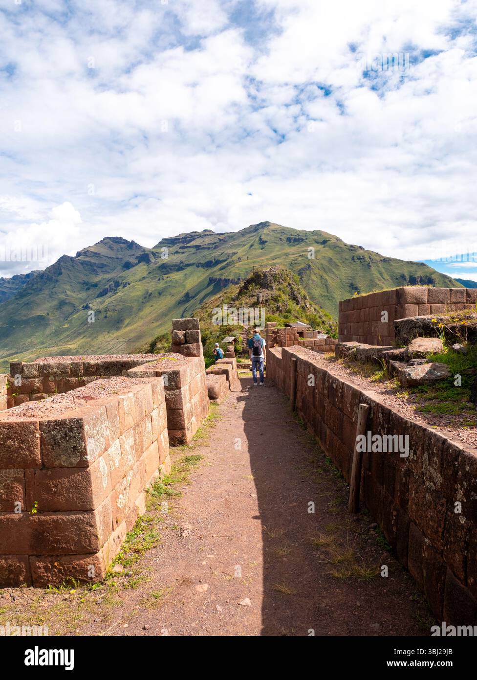 Roads in the Archaeological Complex of Pisac, one of the Most Important ...