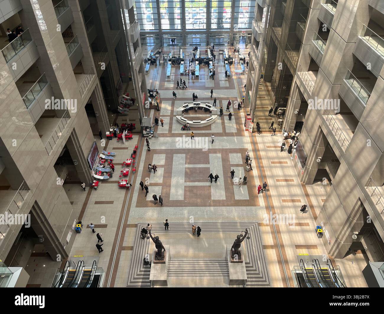 ISTANBUL, TURKEY - MAY 6: Istanbul Courthouse inside (Turkish: Caglayan ...