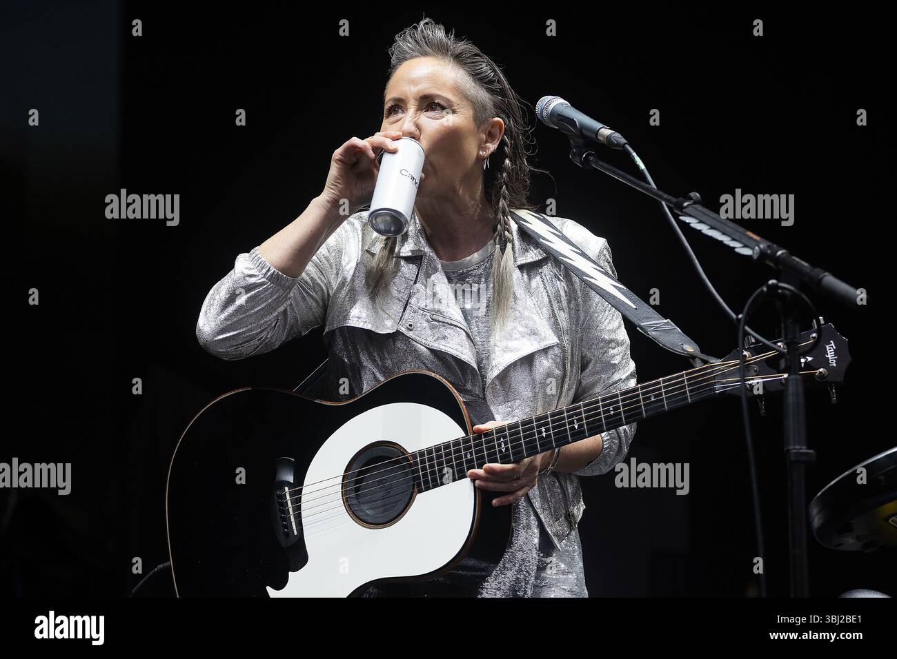 Bodelva, UK. 12th June 2025. KT Tunstall the Scottish singer ...