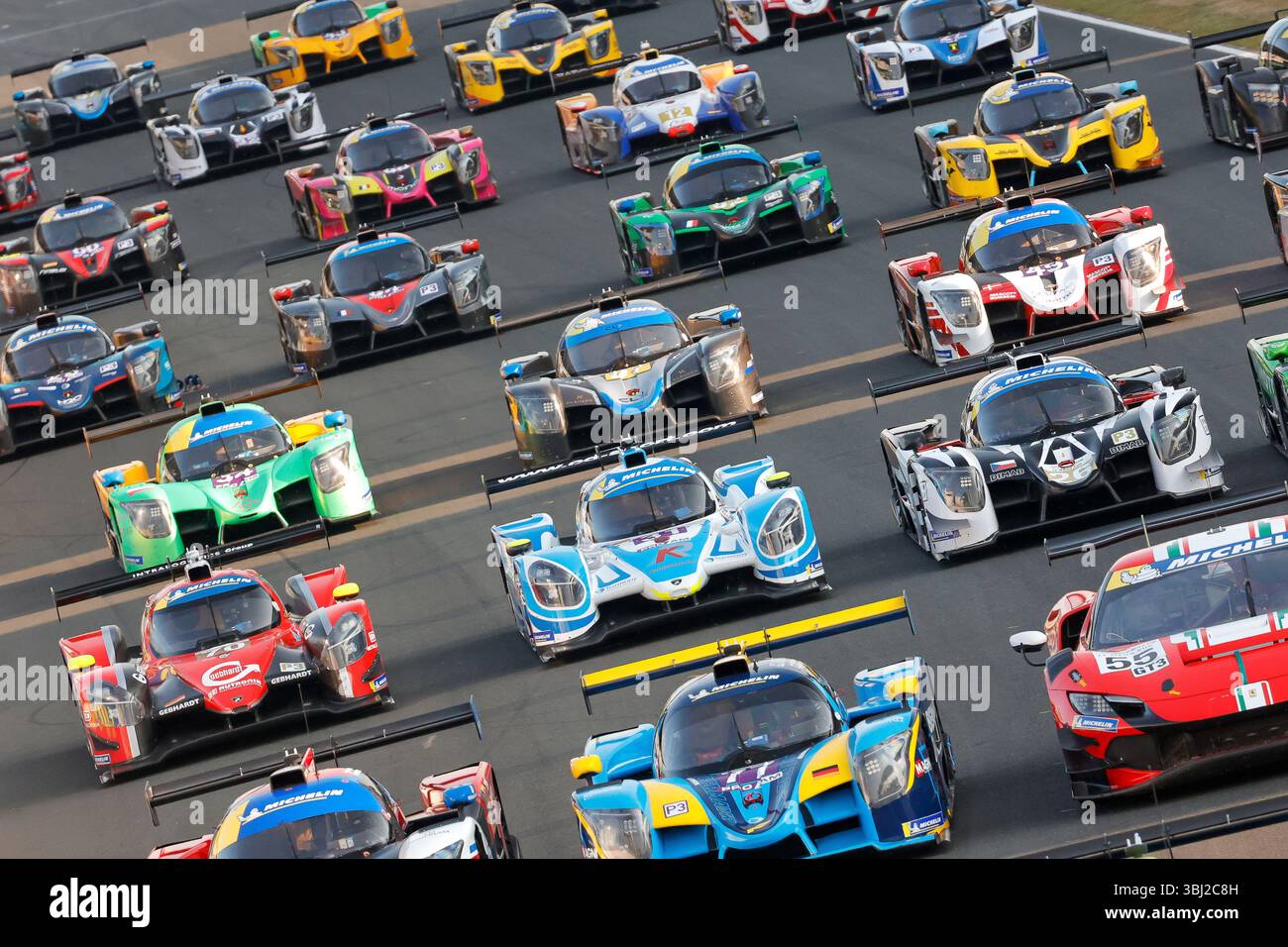 Le Mans, France. 09th June, 2025. Collective RTLM photo during the Road ...