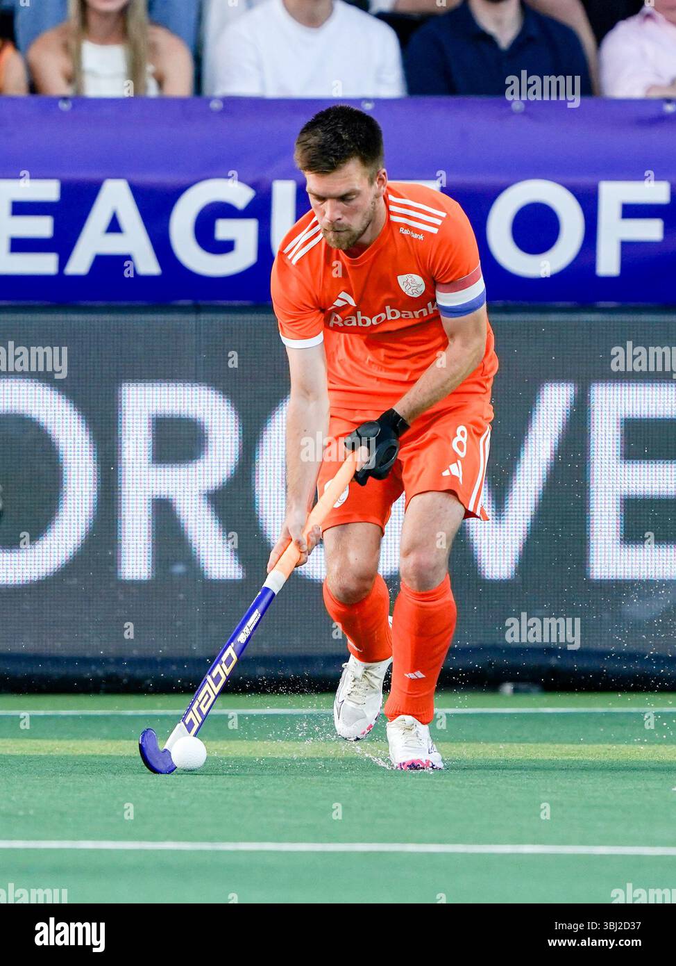 AMSTERDAM, NETHERLANDS - JUNE 12: Thierry Brinkman of The Netherlands ...